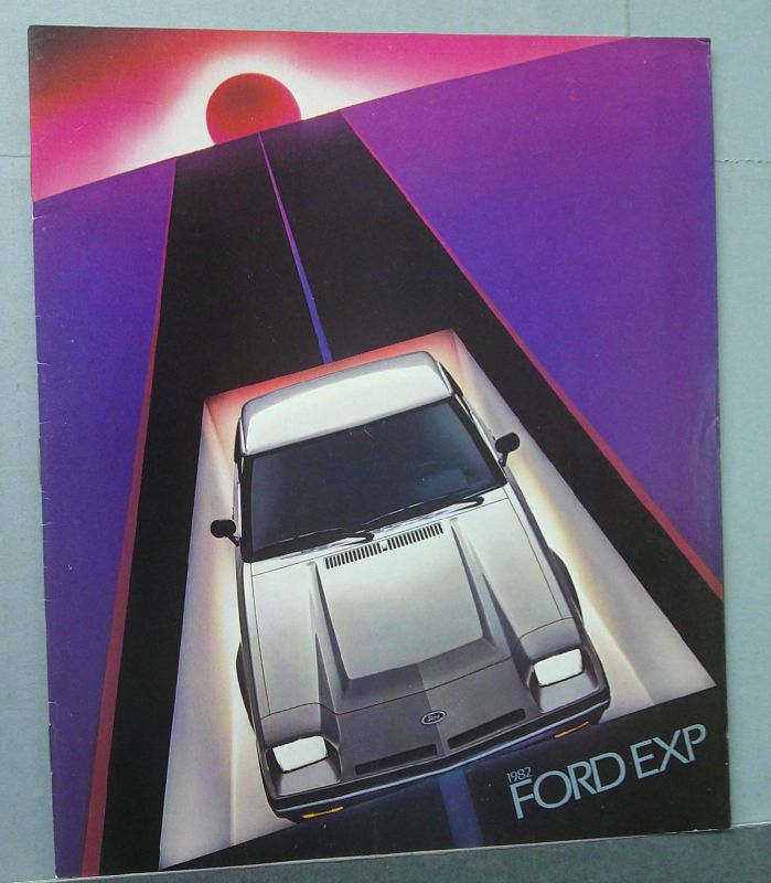 1982 Ford EXP Sales Catalog | Merrick Auto Museum
