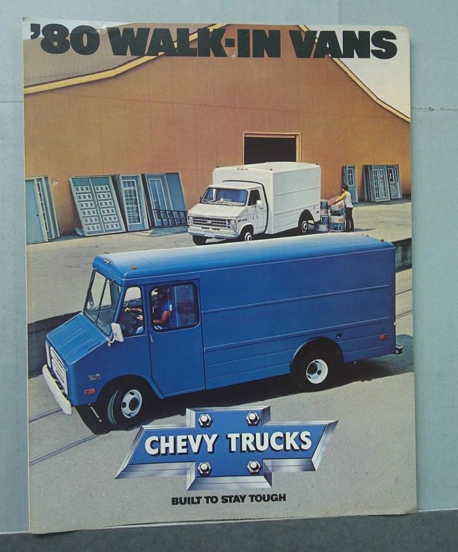 1980 Chevrolet Walk-In Vans Sales Folder | Merrick Auto Museum