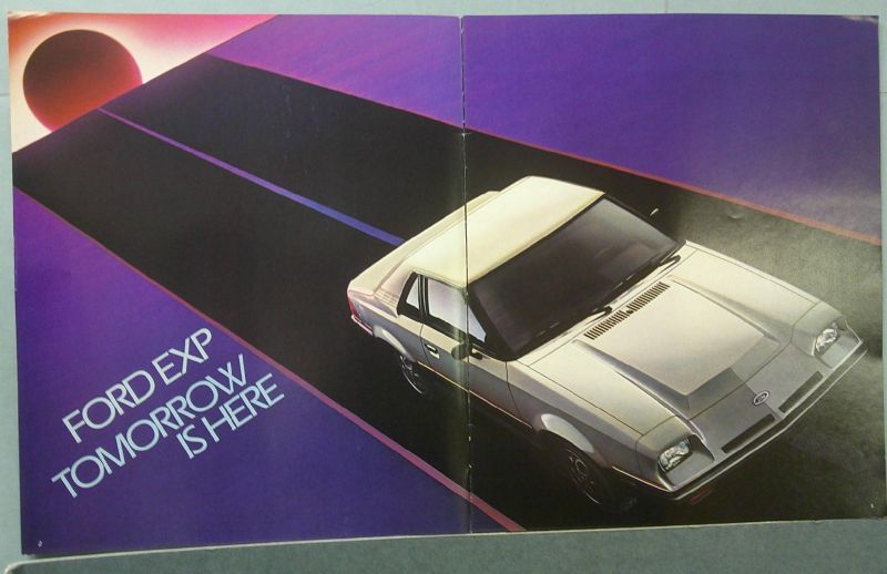 1982 Ford EXP Sales Catalog | Merrick Auto Museum