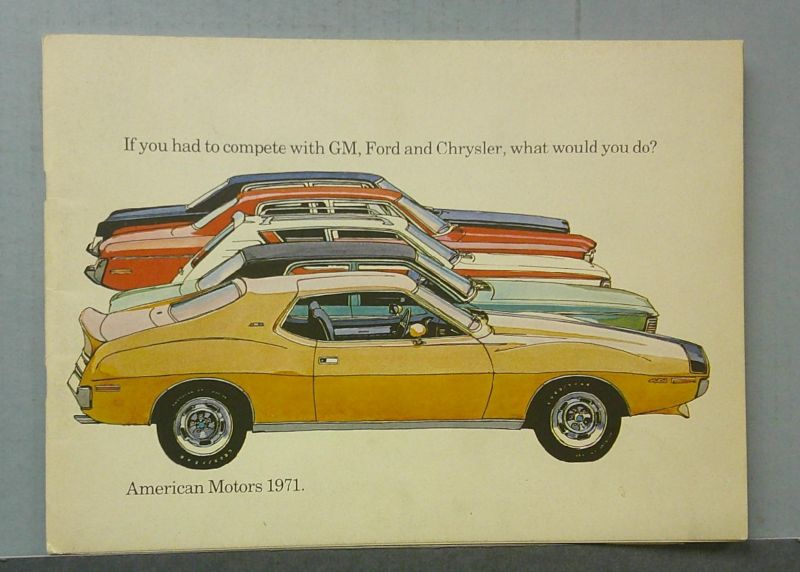 1971 AMC Sales Catalog | Merrick Auto Museum