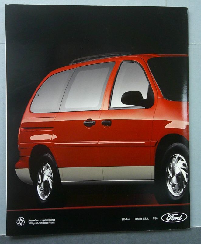 1995 Ford Windstar Sales Catalog | Merrick Auto Museum