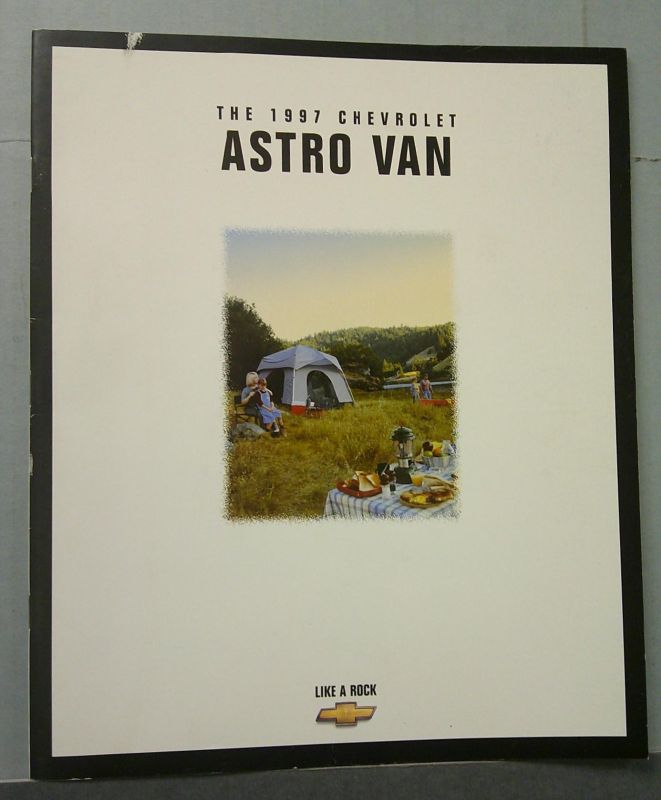 1997 Chevrolet Astro Van Sales Catalog | Merrick Auto Museum