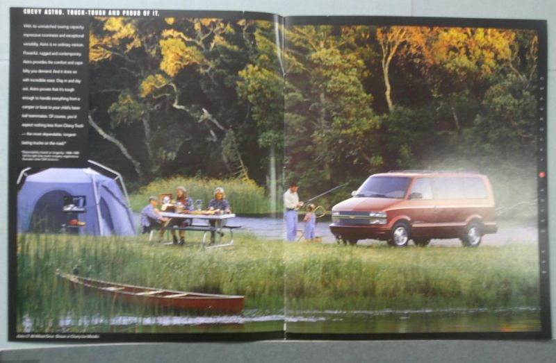 1997 Chevrolet Astro Van Sales Catalog | Merrick Auto Museum