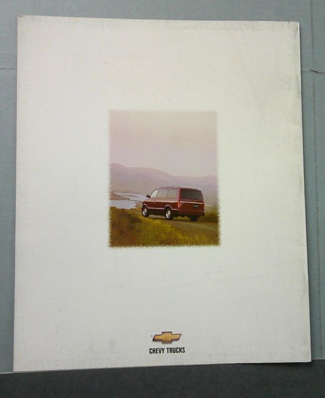 1997 Chevrolet Astro Van Sales Catalog | Merrick Auto Museum