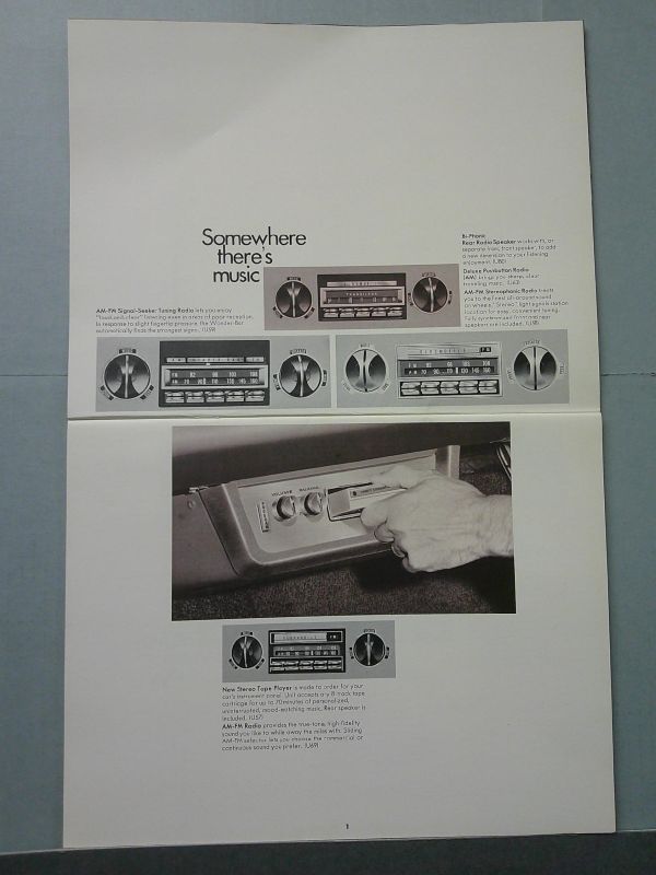 1968 Oldsmobile Accessories Sales Catalog | Merrick Auto Museum