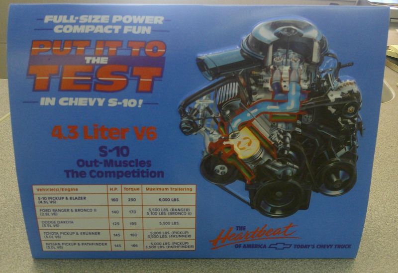 1983 Chevrolet Tactile Engine Pop-out | Merrick Auto Museum