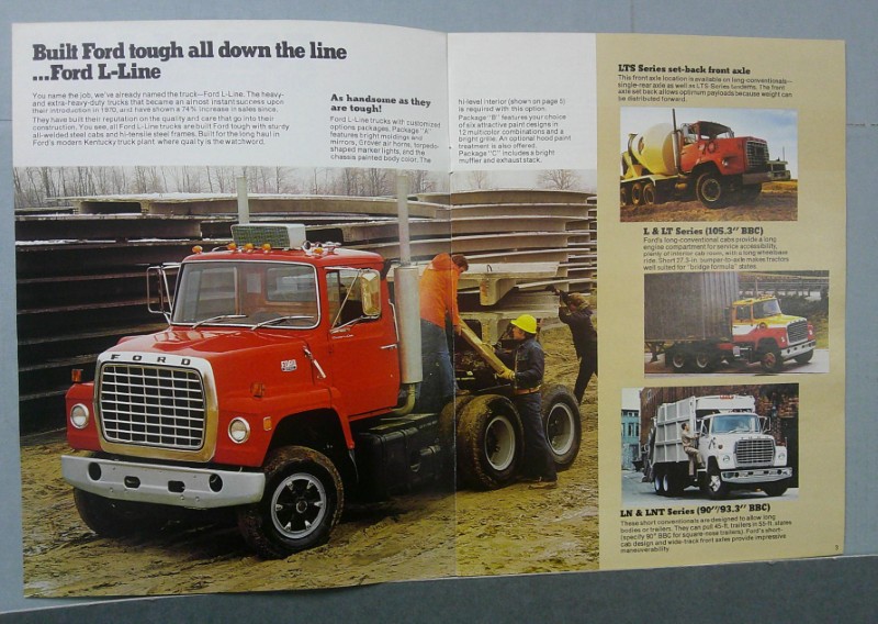1979 Ford L-Line Sales Catalog | Merrick Auto Museum