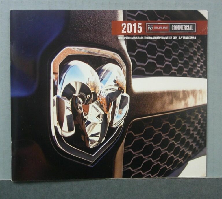 2015 Dodge Ram Commercial Sales Catalog | Merrick Auto Museum