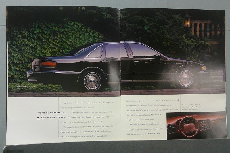 1994 Chevrolet Caprice Sales Catalog | Merrick Auto Museum
