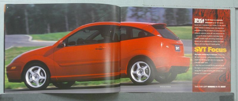 2003 Ford SVT Focus Sales Catalog | Merrick Auto Museum