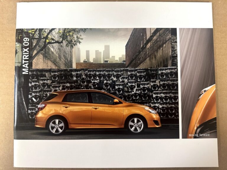 2009 Toyota Matrix, Sales Catalog | Merrick Auto Museum