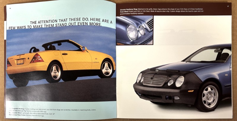 1999 Mercedes Benz Collection, Sales Catalog | Merrick Auto Museum