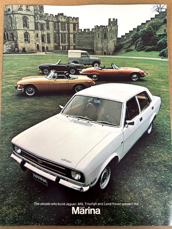 1973 Austin Marina, Sales Catalog | Merrick Auto Museum