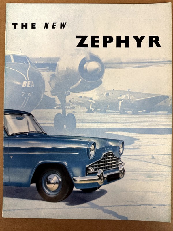 1960 Ford Zephyr, Sales Catalog | Merrick Auto Museum