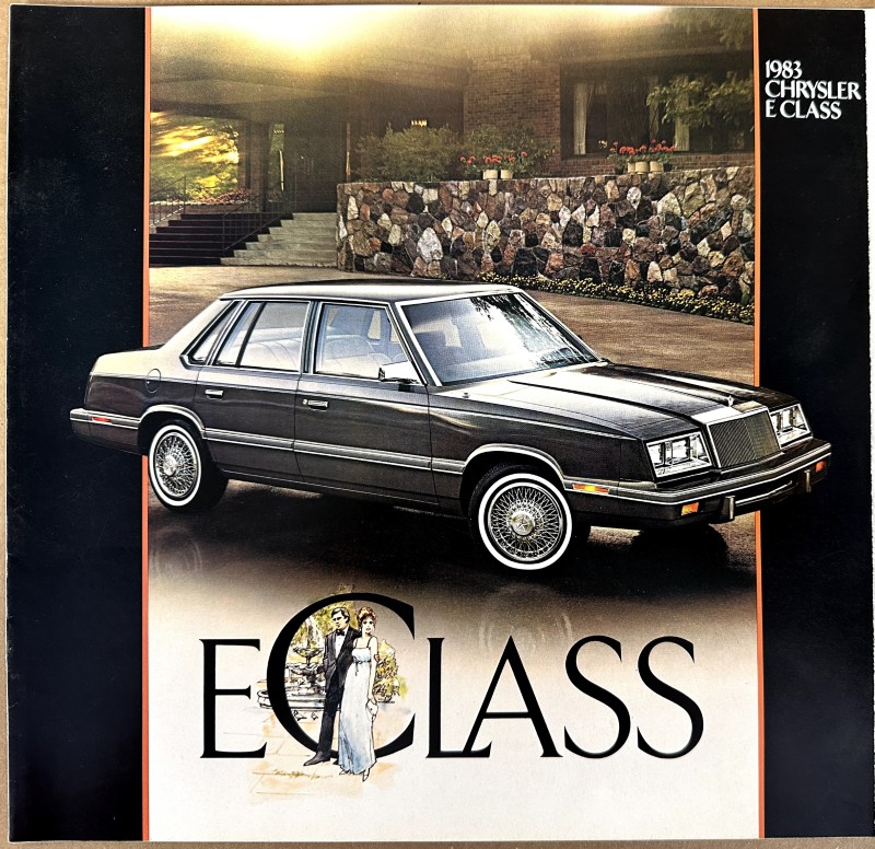 1983 Chrysler E Class, Sales Catalog | Merrick Auto Museum
