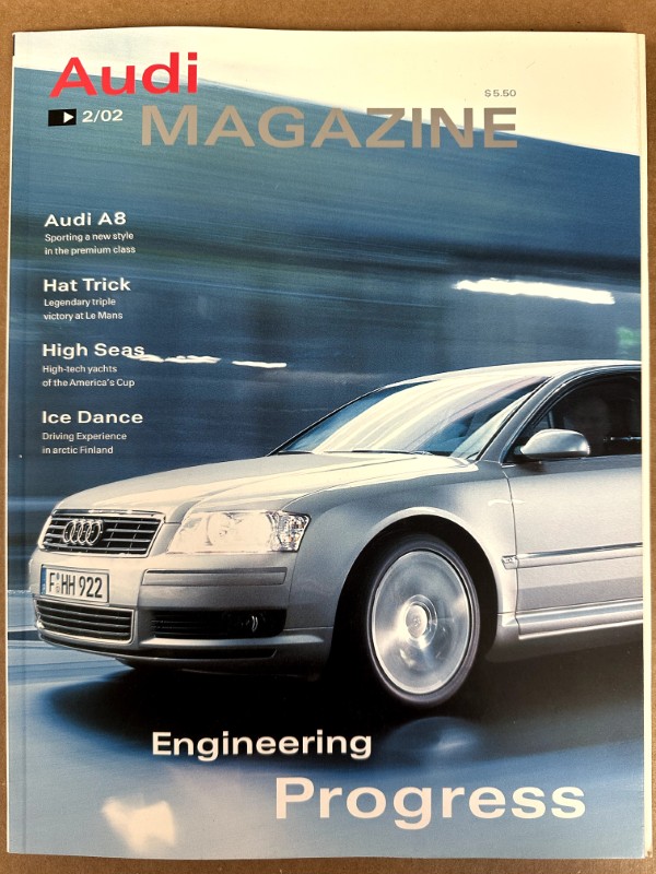 2002 Audi Magazine | Merrick Auto Museum