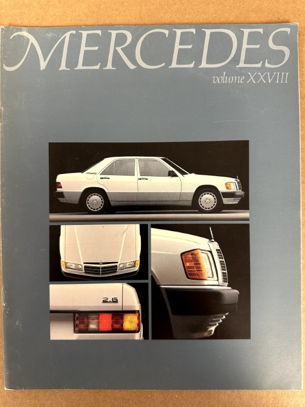 1988 Mercedes Benz Magazine | Merrick Auto Museum