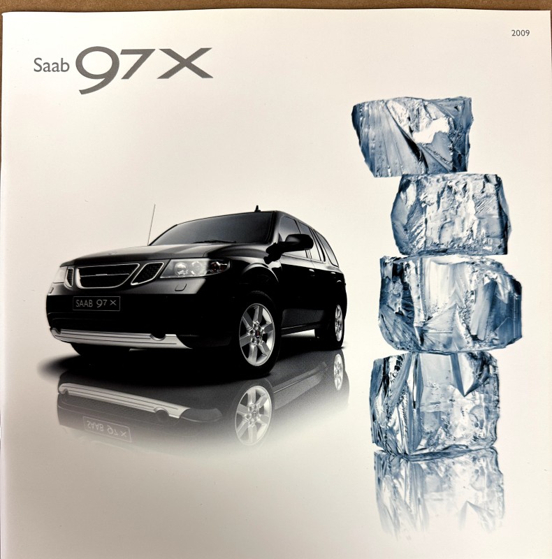 2009 Saab 97X, Sales Catalog | Merrick Auto Museum