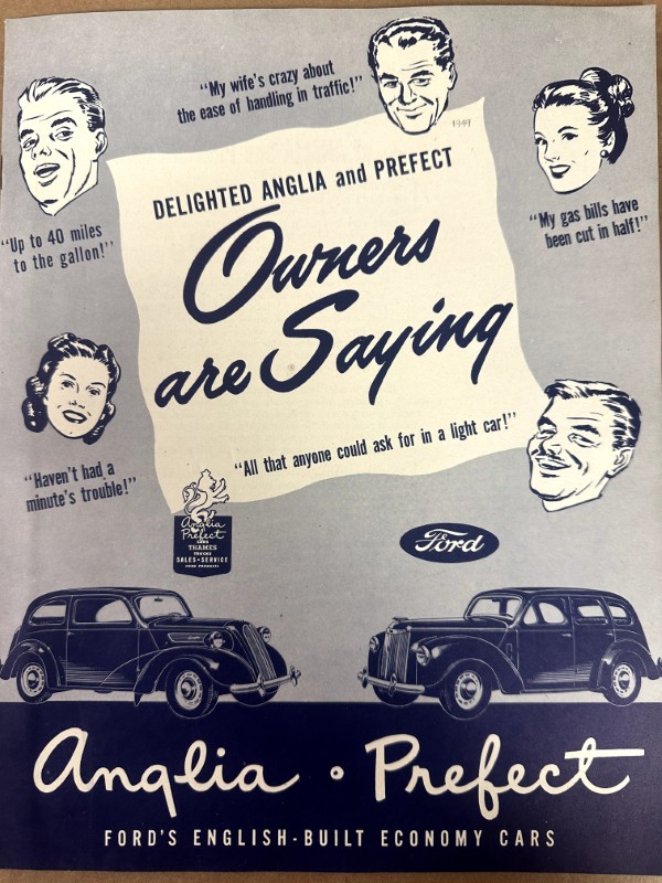 1963 Ford Anglia and Prefect, Sales Catalog | Merrick Auto Museum
